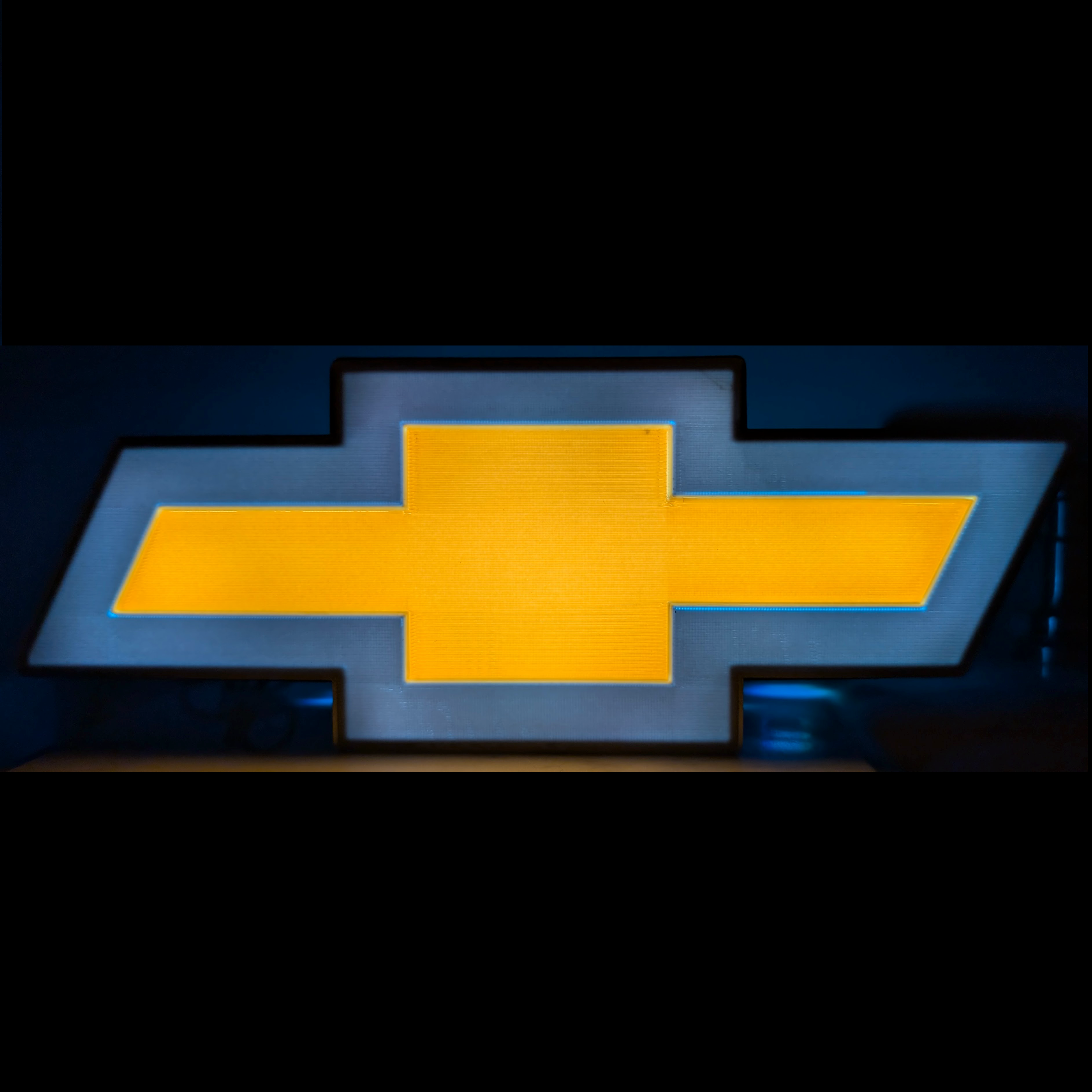 Chevrolet LED Lightbox | Custom App-Controlled USB Chevy Sign – D3 Boxes